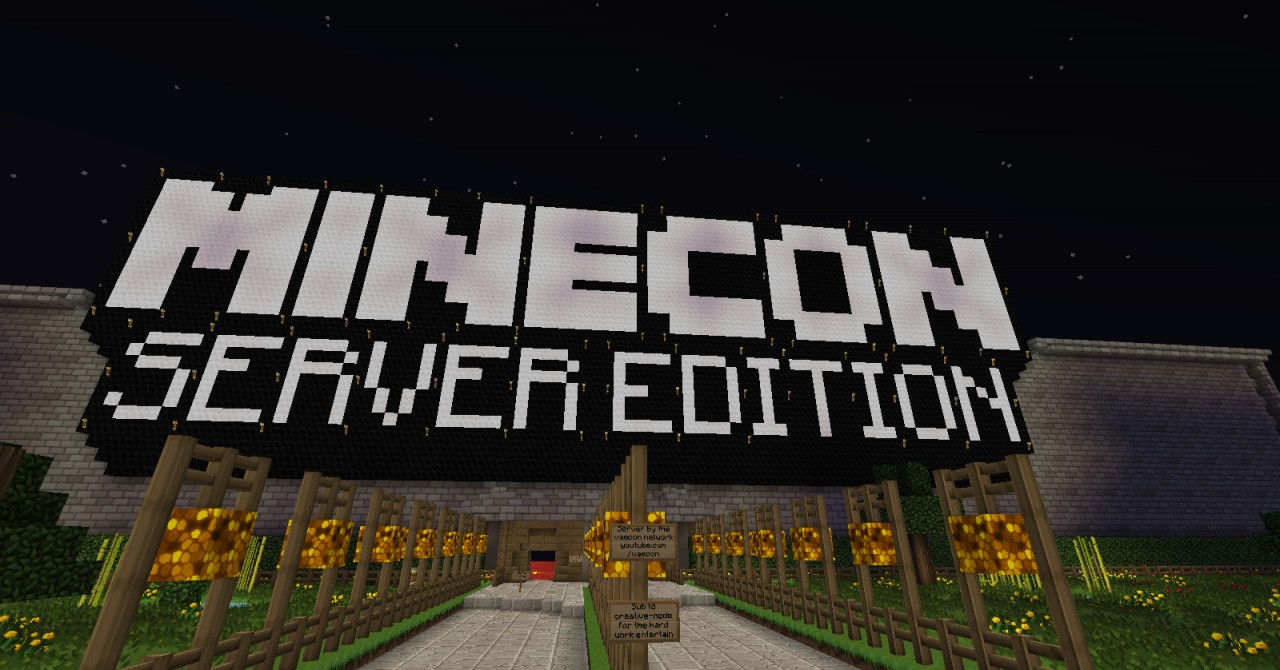 Minecon Server Edition Minecraft Blog