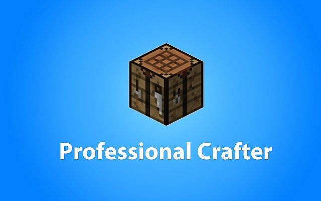 Professional Crafter Desktop Background Minecraft Map
