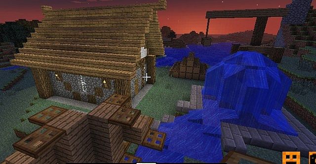 Midevil Mini Village Minecraft Map