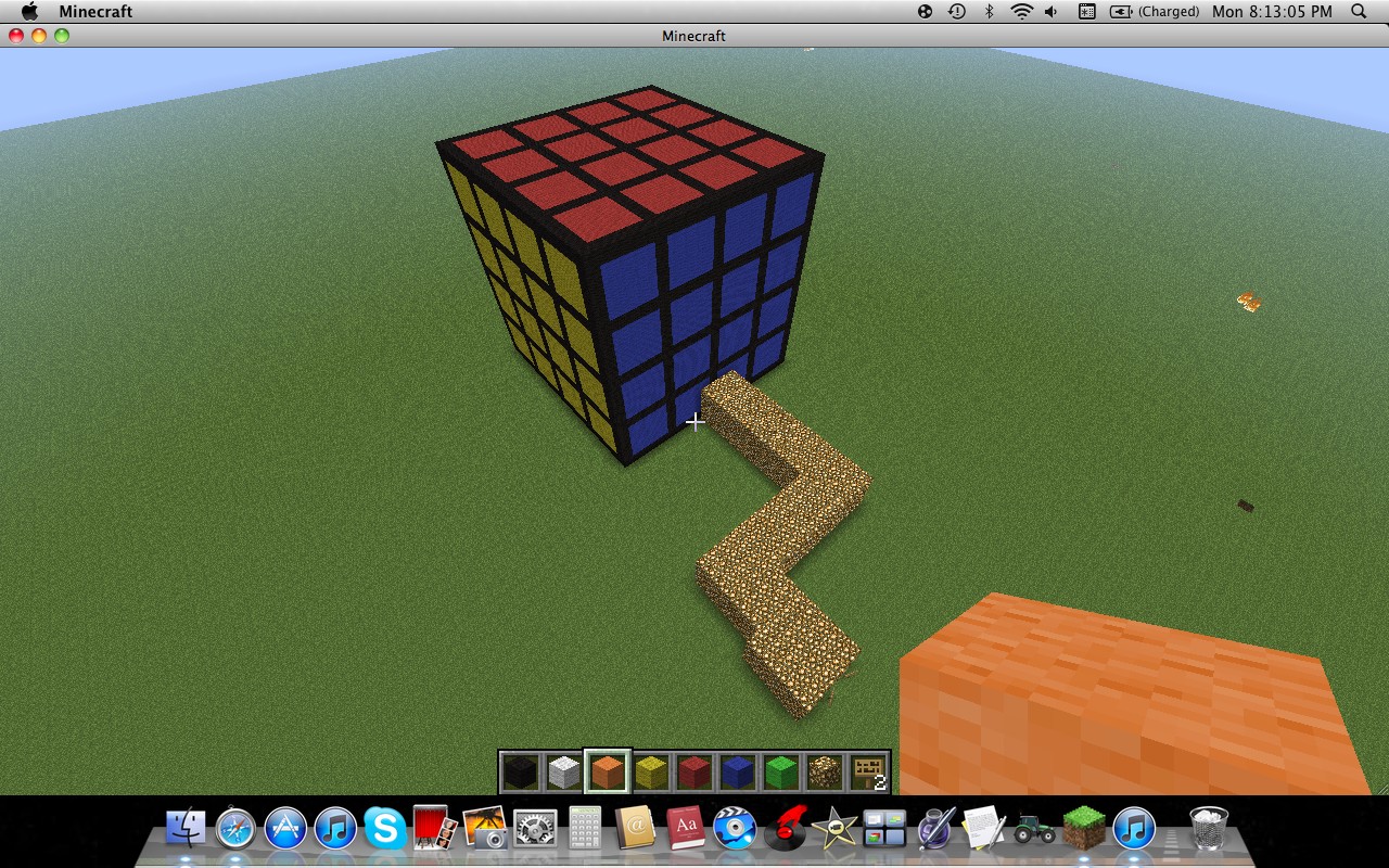 4x4 rubix cube Minecraft Map