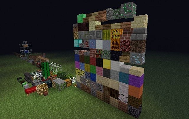 Resource Pack Test World -- New 1.7.5 Technical Map from the Ore Bros ...