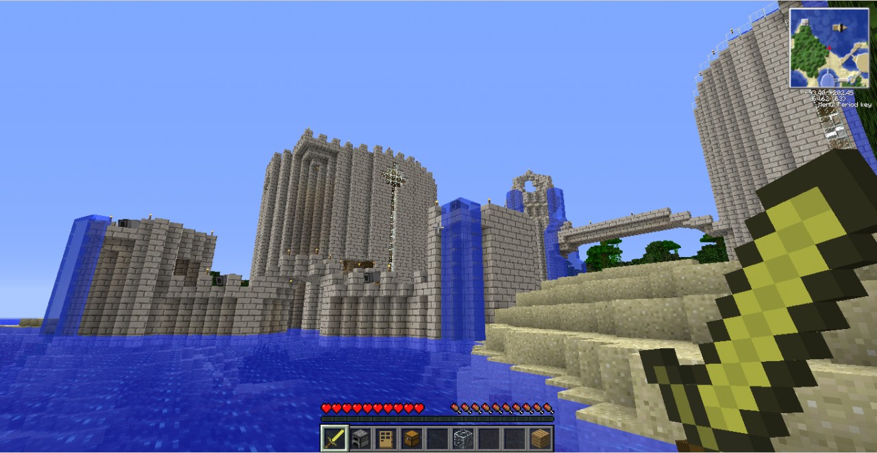 Tekkit Marble Castle Minecraft Map