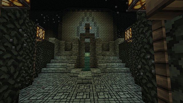 Underground Temple Minecraft Map