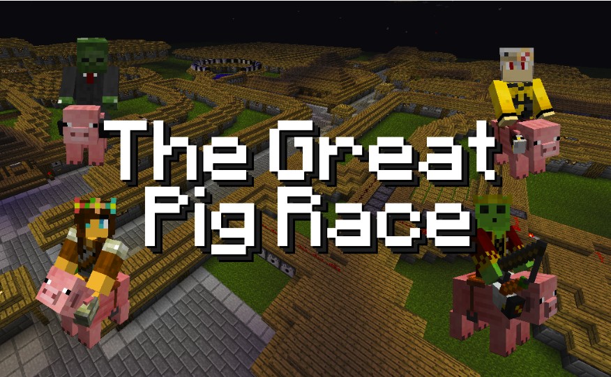The Great Pig Race Minecraft Map