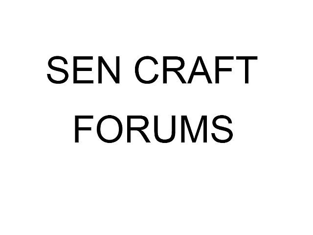 [Windows] SEN CRAFT FORUMS Minecraft Mod
