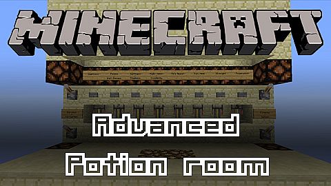 Redstone - Potion Room 1.4+ (Compact) [Download] Minecraft Project