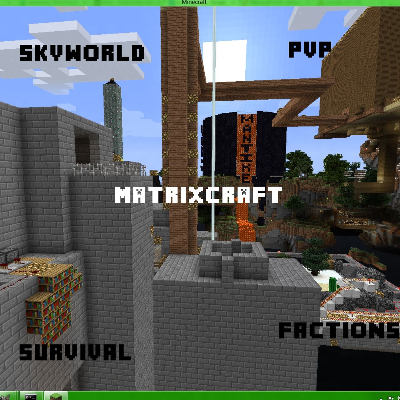 MatrixCraft NEW: SEIGE MAP!!! Minecraft Server