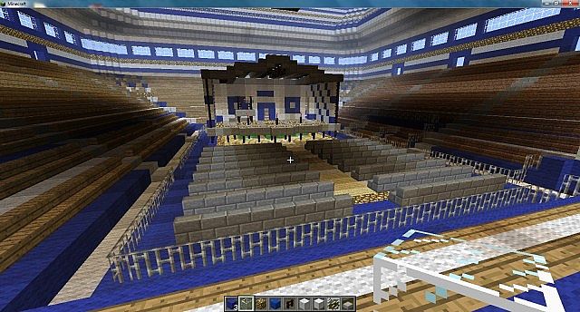 Basketball Arena Minecraft Map