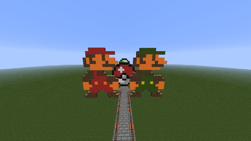 Pixel Art (In Progress) by Detektshun Minecraft Map