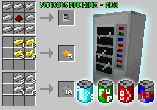 The Vending Machine Mod - Given to general3214 Minecraft Mod