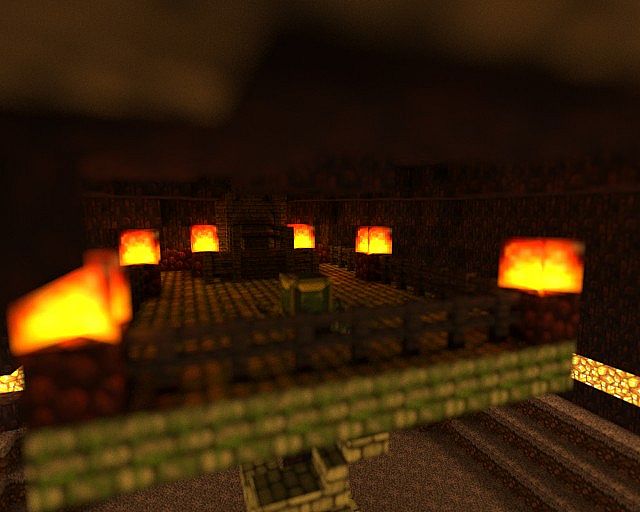 Evil crash site Minecraft Map