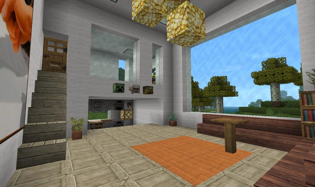 Mini Modern Starter Home Minecraft Map