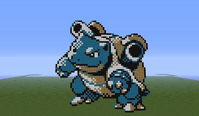 Pokemon Pixel Art (1 - 20) Minecraft Map