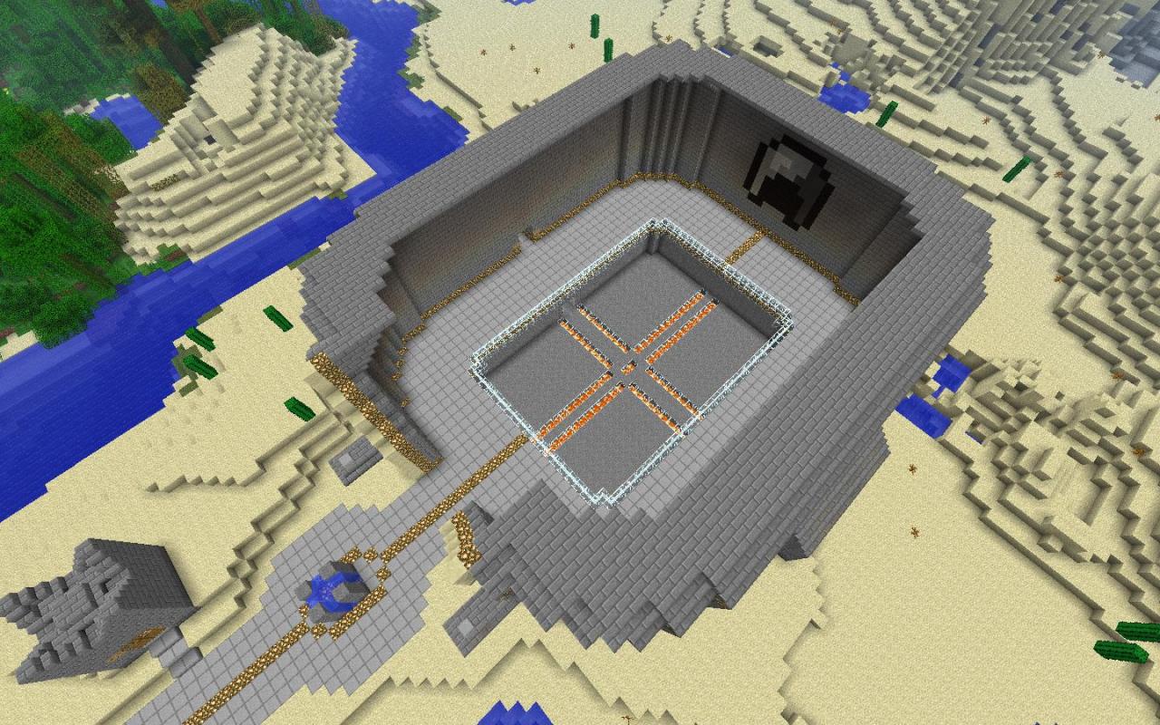 Modern PVP arena Minecraft Map