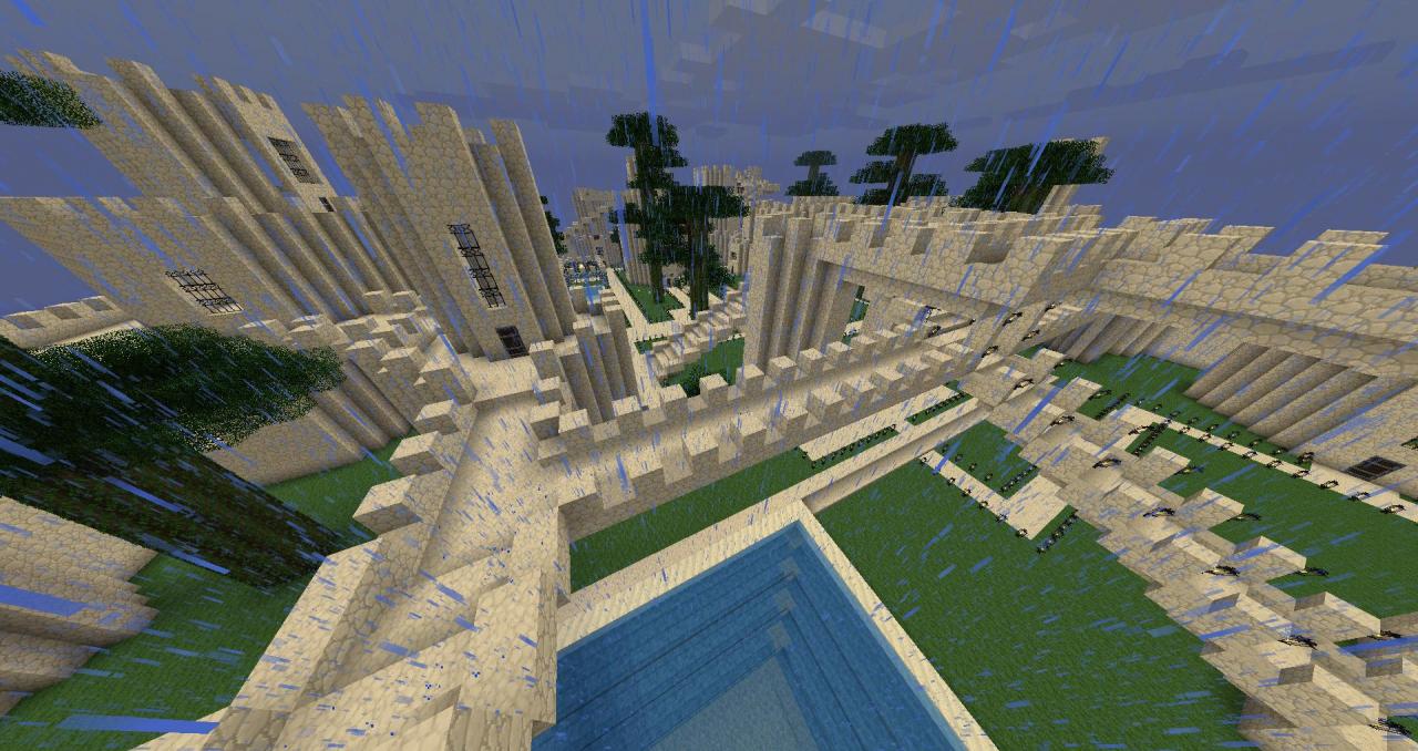 Castle Sandstone Minecraft Map