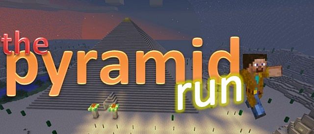 the pyramid run Minecraft Map