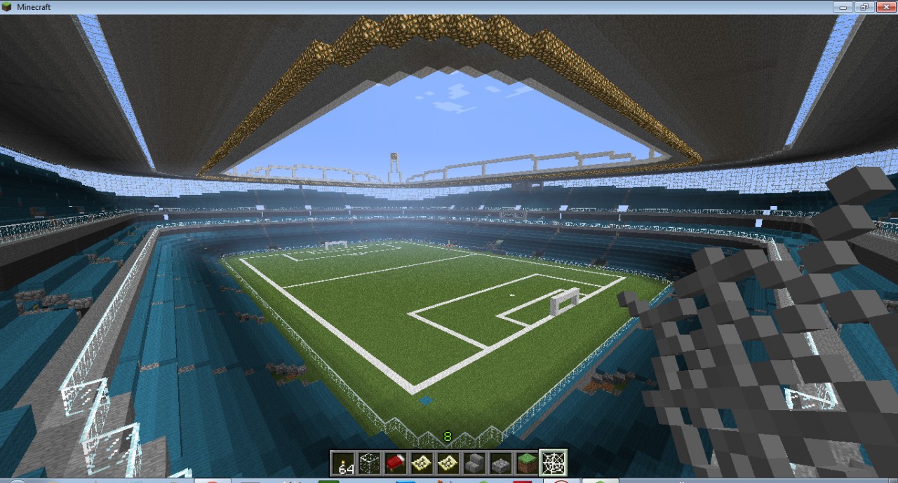 World of stadiums Minecraft Map