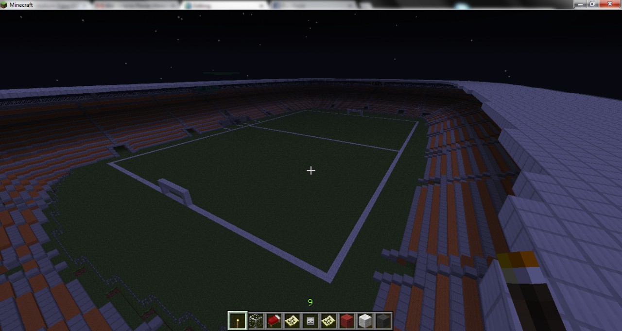 World of stadiums Minecraft Map