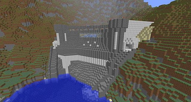Water Dam Minecraft Map