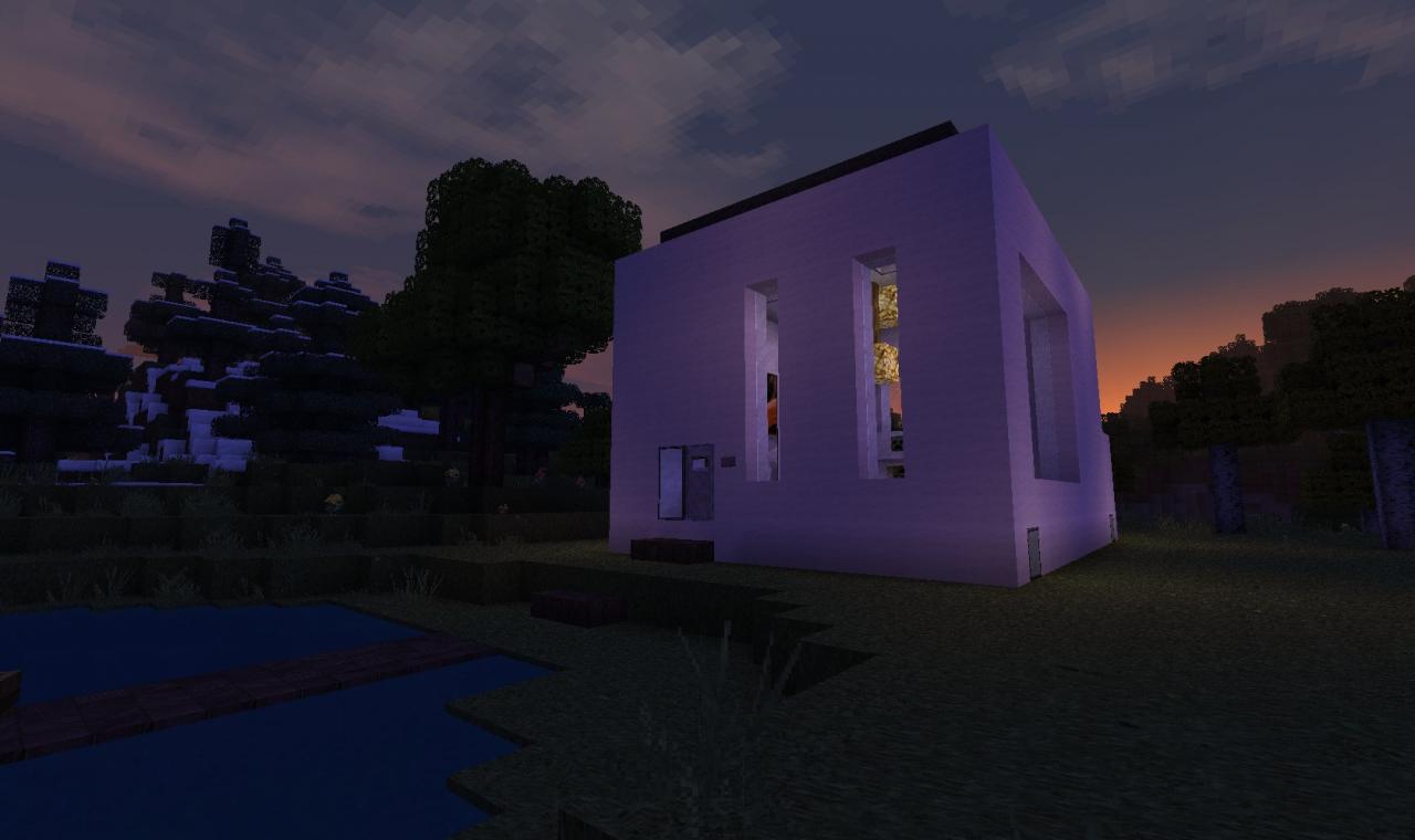Mini Modern Starter Home Minecraft Map