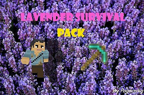 Lavender Survival Pack Minecraft Texture Pack