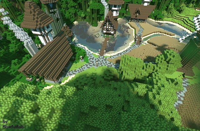 Rivermill Farm Minecraft Map