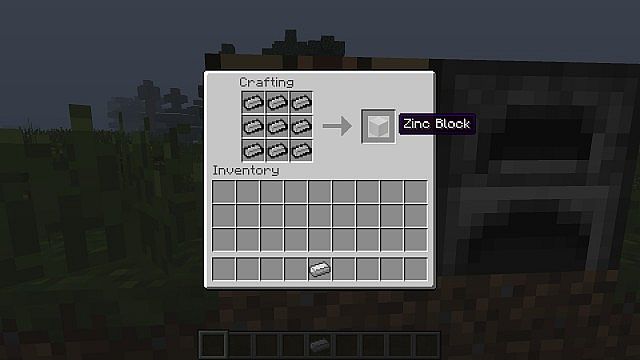 Zinc and Stainless Steel Minecraft Mod