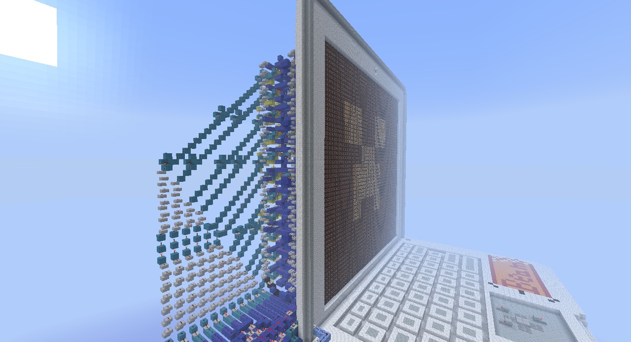 Pixel Screen Minecraft Map