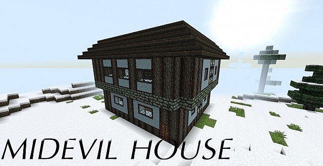 Midevil House Minecraft Map