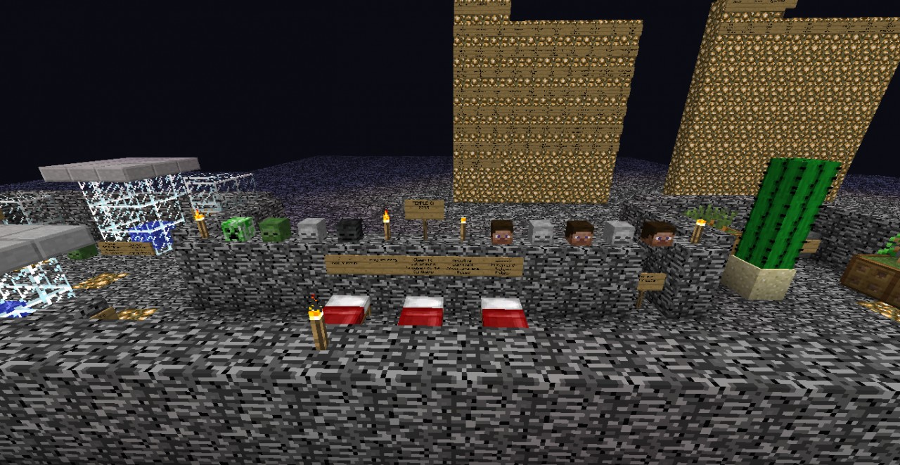 Temple Of Mobs Minecraft Map