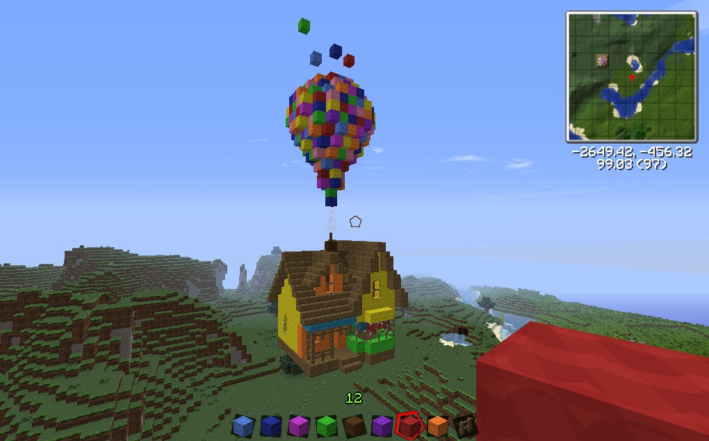"Up" House! Minecraft Project