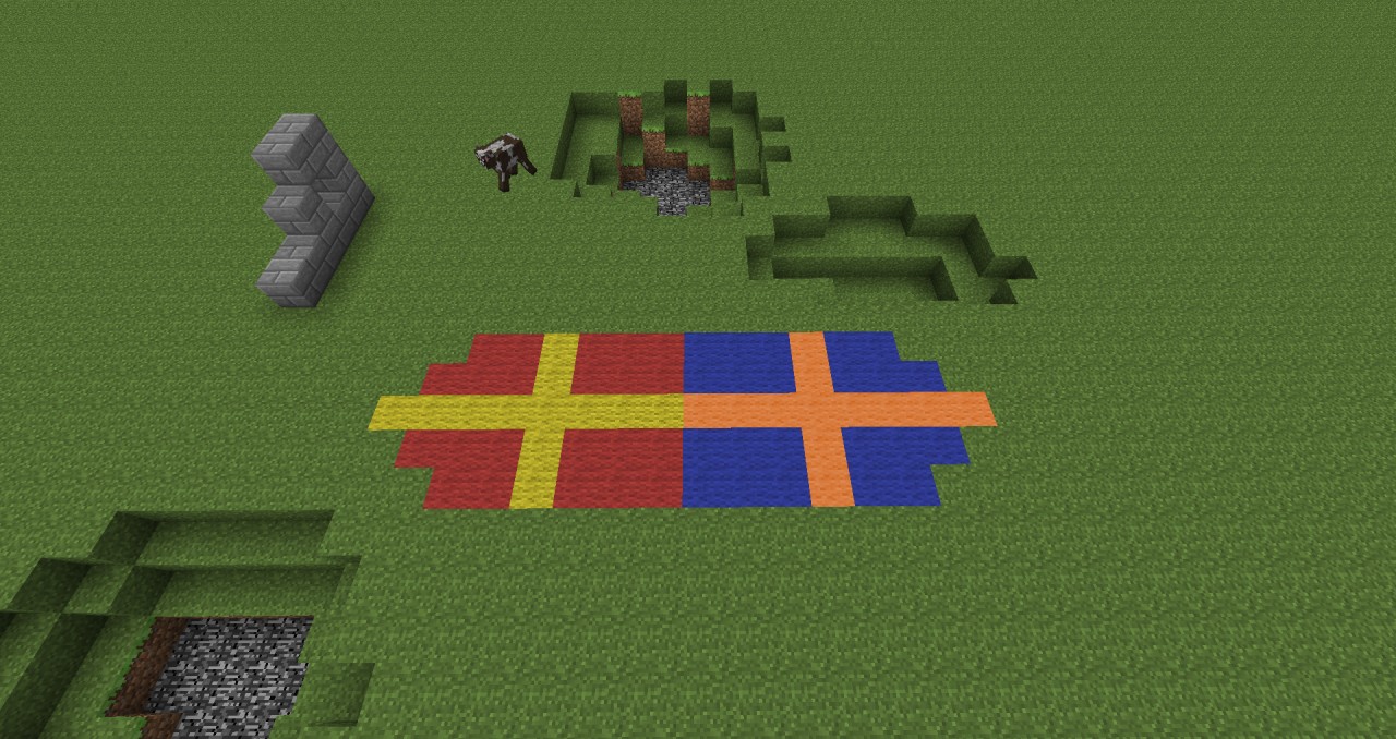 RED VS BLUE Minecraft Map