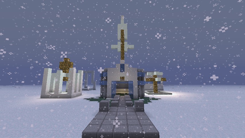 The Snowy Flat World Minecraft Map