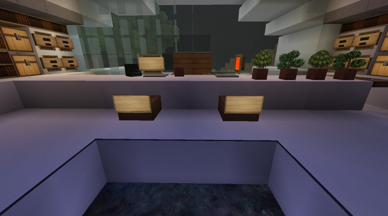 [Futuristic/ultramodern] Sleeping curves - Luxury Office Minecraft Map