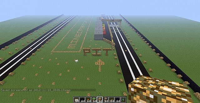 Minecraftia International Speedway! Minecraft Map