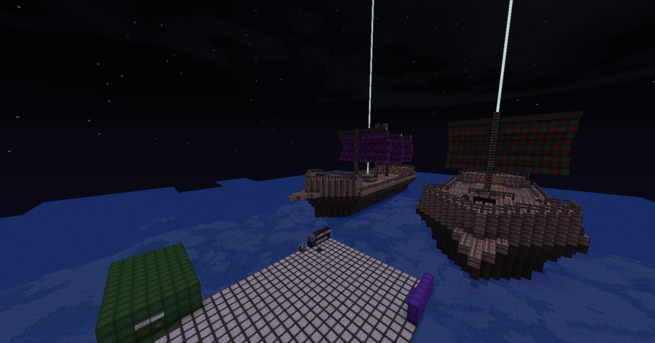 Naval Batlle Minecraft Map