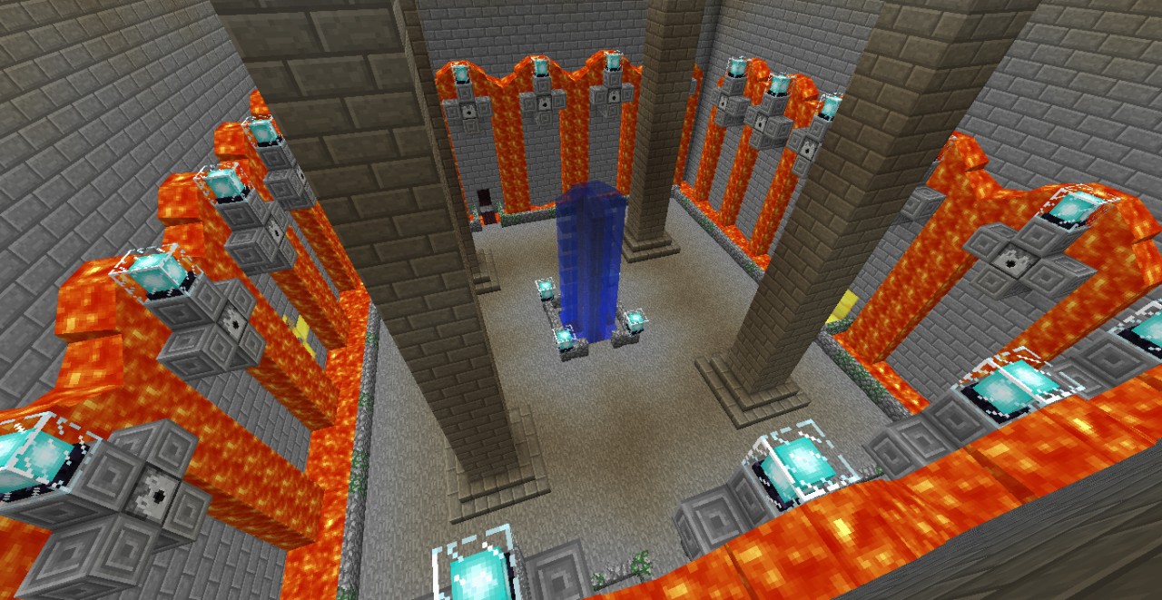 Zombie Survival MAP 1 (zombie temple) Minecraft Map