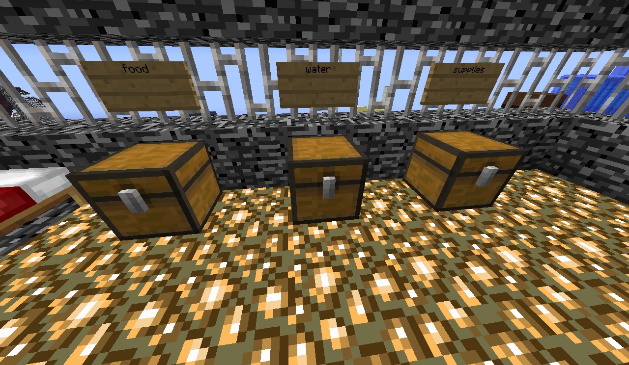 escape the cage-sever edition Minecraft Map