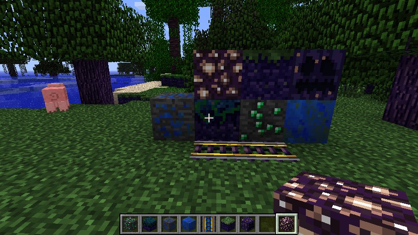 Blue awsome stuff Minecraft Texture Pack