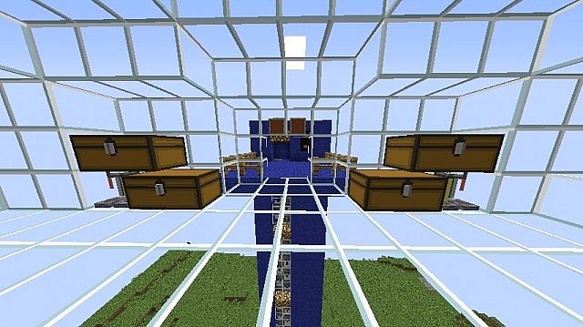 Sky Base Minecraft Map