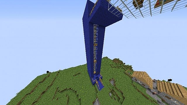 Sky Base Minecraft Map