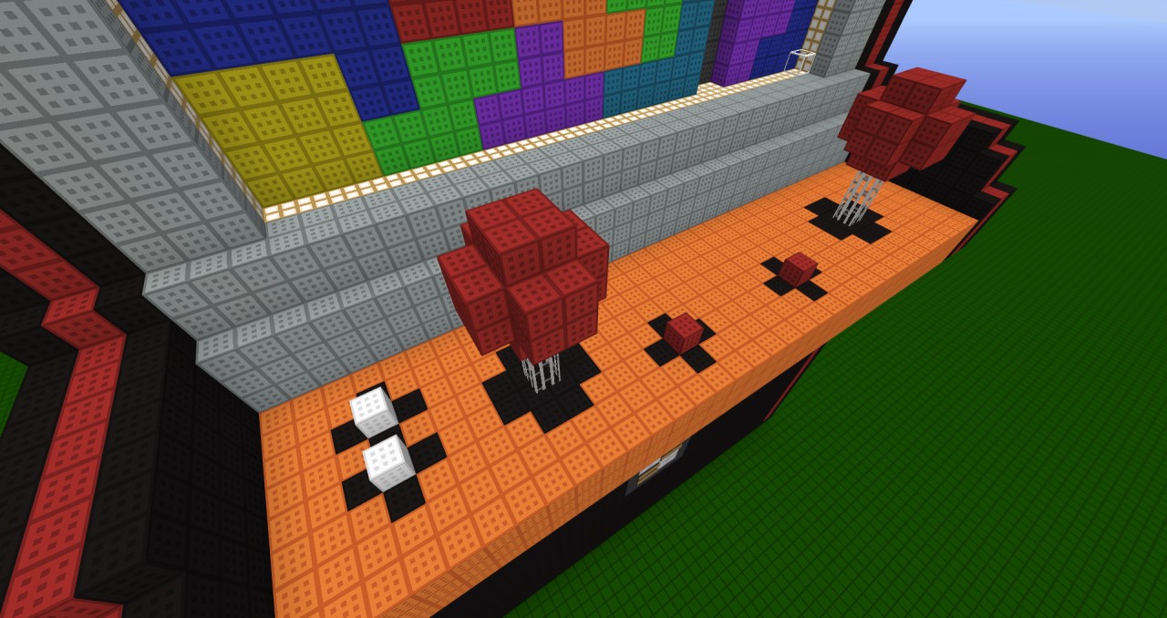 Tetris arcade machine Minecraft Map