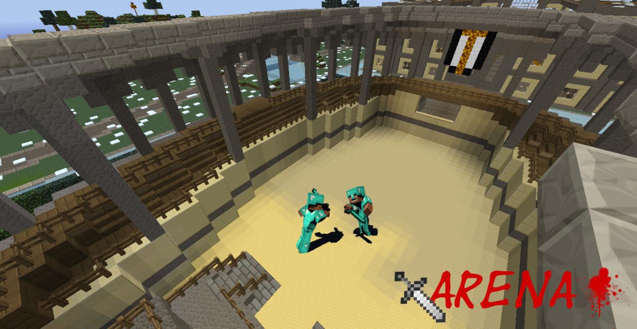 PVP-Arena Minecraft Map