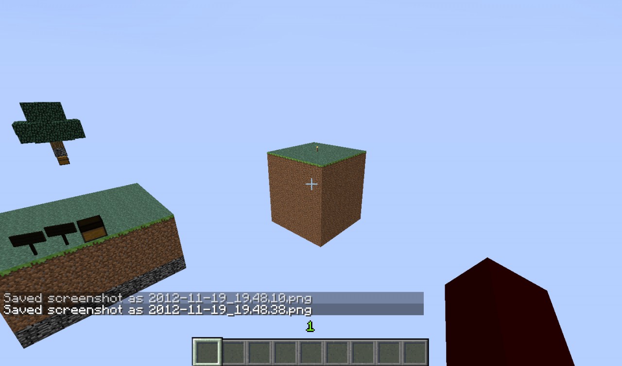 4 Block Survival Minecraft Map