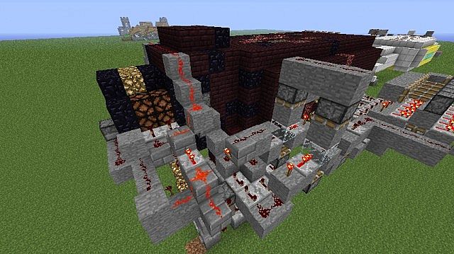 Minecraft teleport machine and more Minecraft Map