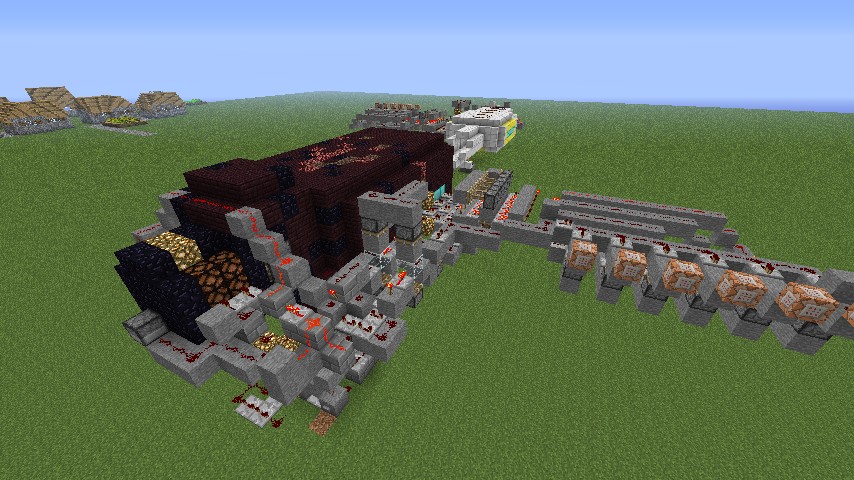 Minecraft teleport machine and more Minecraft Map