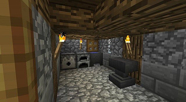 Advanced and Compact Survival House Minecraft Map