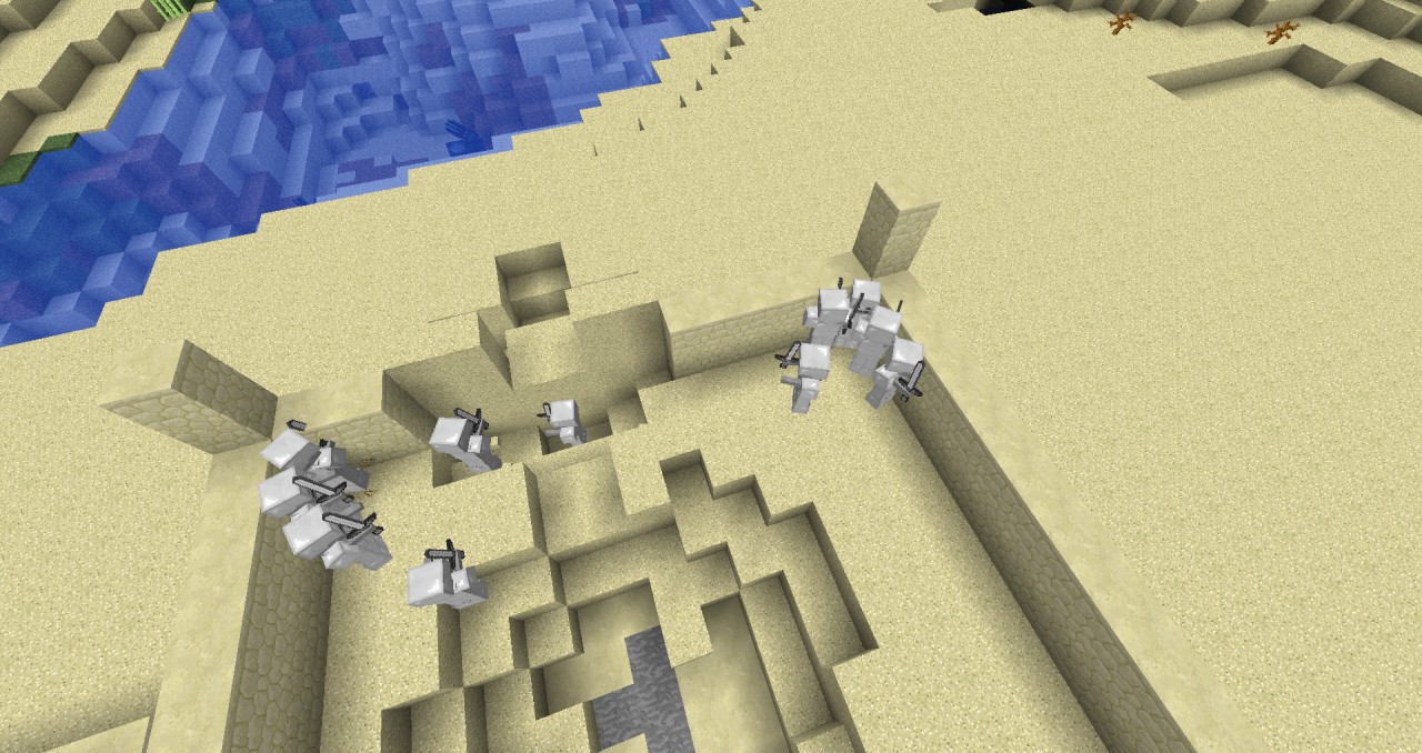 The Skeleton Family Minecraft Map