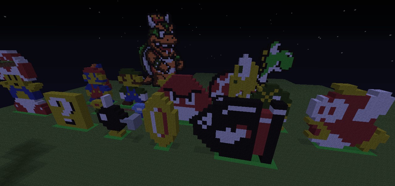 My Mario Collection Minecraft Map