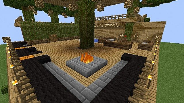 Awesome Tree House Minecraft Map